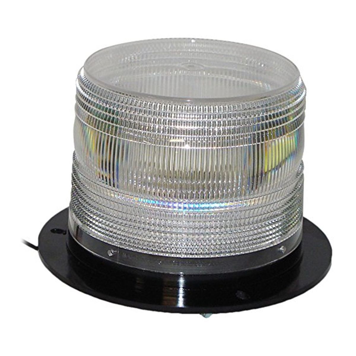 Permanent Mount Amber LED Flashing Light