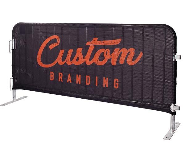 Custom Barricade Covers & Barrier Jackets - signZilla
