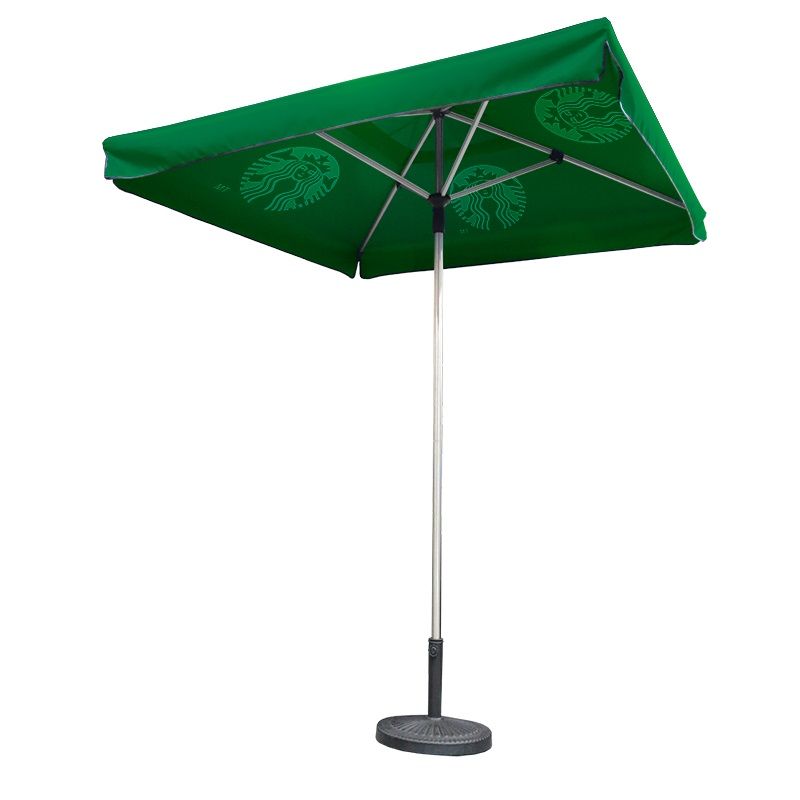 Custom Patio Event Umbrella in Square Shape