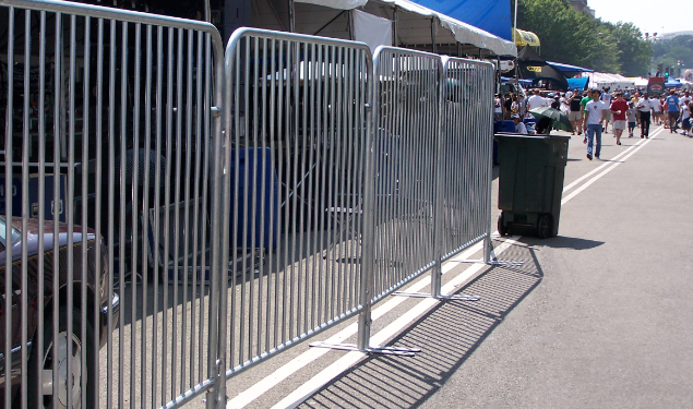 6 ft x 8 ft DuraGuard S-300 | Extra-Tall Metal Barricade | SONCO