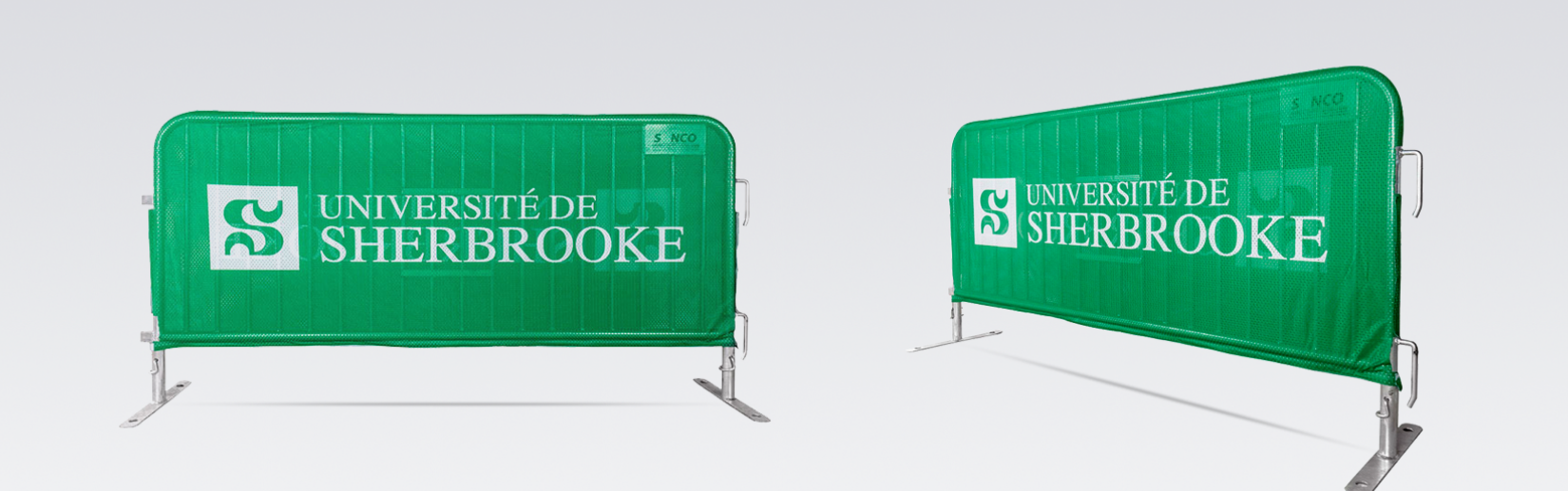 100 Series Poly Mesh Cover | Barricade Cover | SONCO