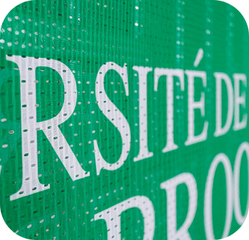 100 Series Poly Mesh Cover | Barricade Cover | SONCO