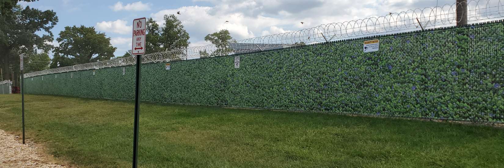 Vinyl Mesh Custom Printed Fence Screen - 70% | signZilla