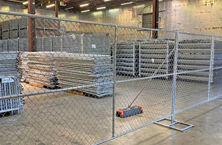 Temporary Fence Panel Extender | SONCO